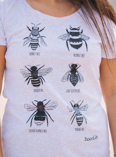 Bee Tee womens organic T-shirt – Boodle